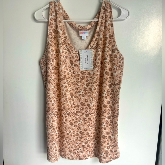 LuLaRoe | Sweaters | Lularoe Farrah Knit Tank Animal Print Nwt | Poshmark